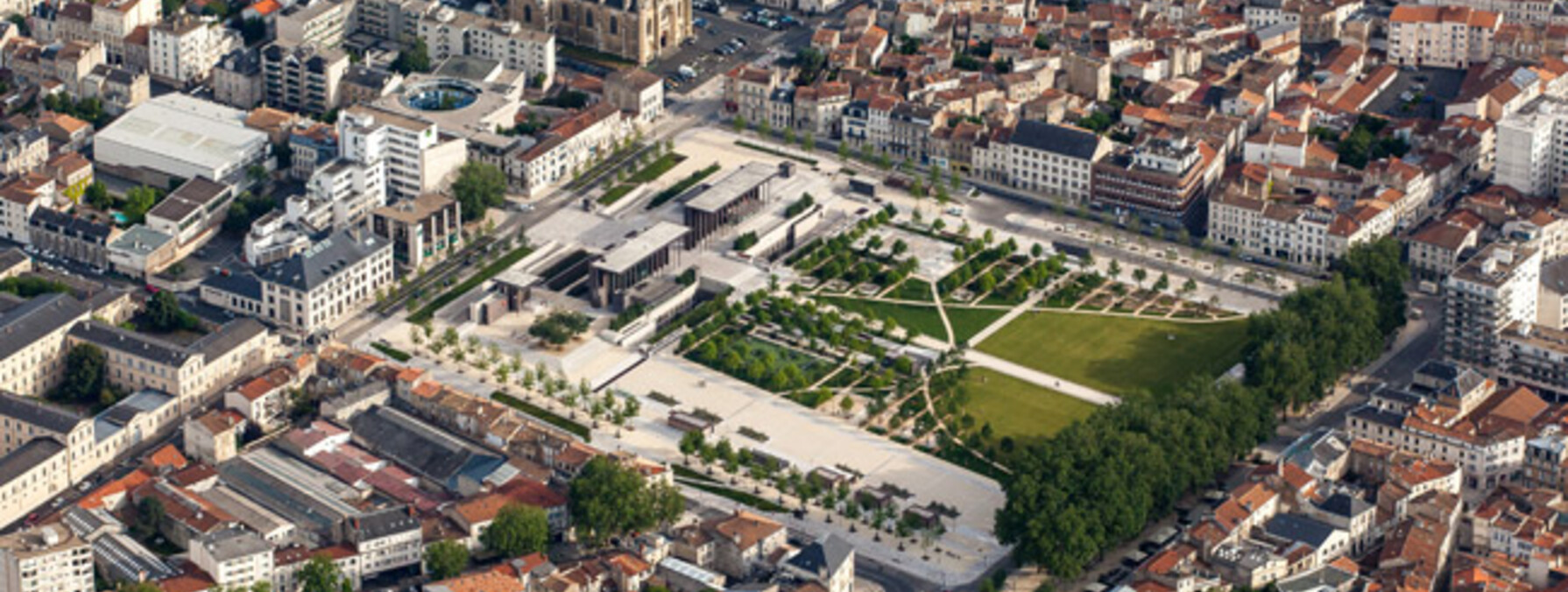 Actualité Ville de Niort : Vu de haut, que c'est beau